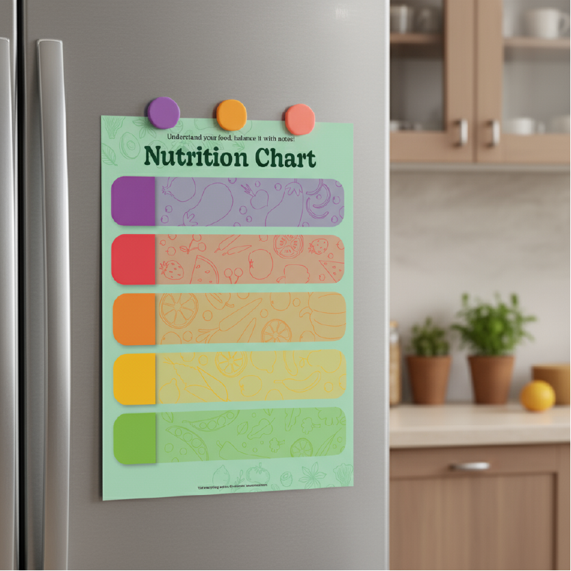 Nutrition Chart - Adults – Momzo